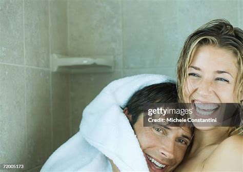 Man And Woman In Shower Together Photos And Premium High Res Pictures