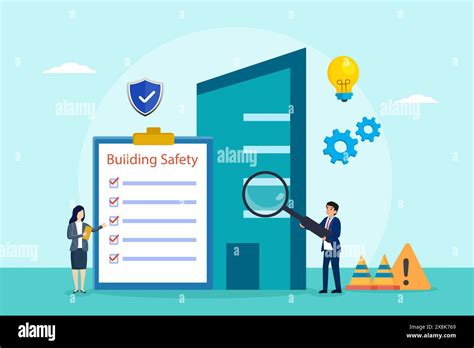 Male Engineers In Safety Stock Vector Images Alamy