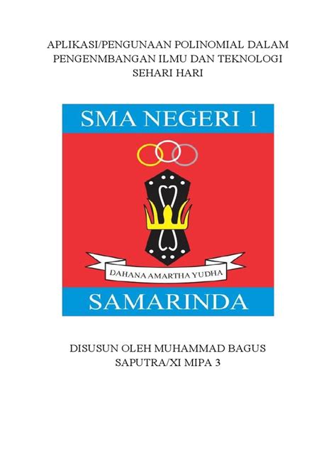 Aplikasi Polinomial Pdf Metode And Bahan Ajar