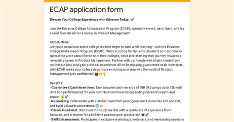 Manudeep Choudhary On Linkedin Ecap Application Form