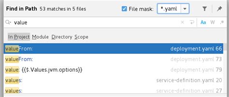 How To Use Find In Files Dialog In Intellij Stack Overflow