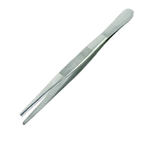 Bdeals 55 Thumb Dressing 1x2 Teeth Tissue Forceps Tweezers Stainless
