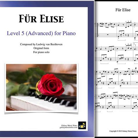 Stream Fur Elise By Beethoven Original Version By Galaxy Music Notes