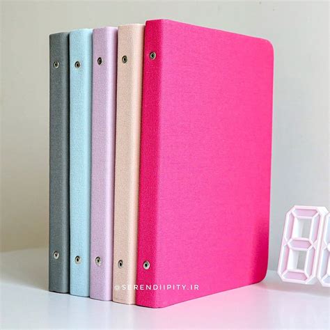 Serendipity کلاسور بزرگ چرمی