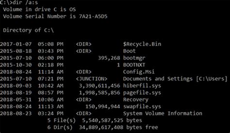 How To Use The Dir Command In Windows