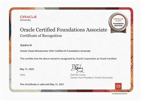 oraclecertified cloudcomputing continuouslearning womenintech