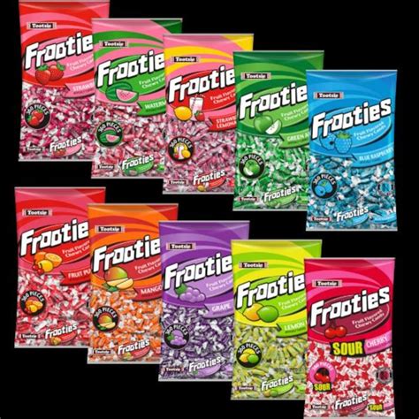 Tootsie Frooties 360ct Assorted Fruit Flavors Chewy Candy Bulk Bag 388oz Etsy