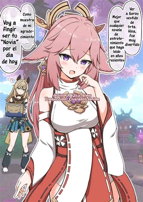 Yae Miko Finge Ser La Novia De Aether Genshin Impact Hoyolab