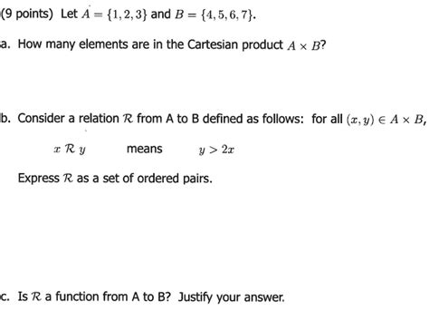Solved Points Let A And B A How Chegg Com