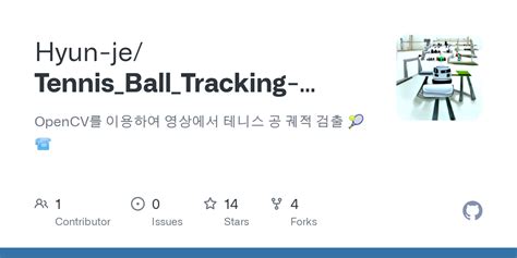 Github Hyun Je Tennis Ball Tracking Python Opencv