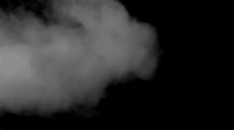 Portions Steam White Smoke On Black Bac Stock Video Pond5