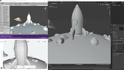 massless space multiplayer collab for blender unity and web