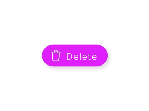Delete Button Icon Png