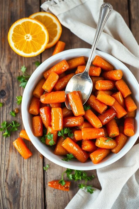 Crockpot Orange Marmalade Glazed Carrots Recipe