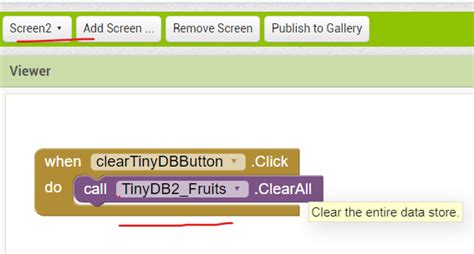 Is Tinydb An Equivalent Of Shared Preference Mit App Inventor Help
