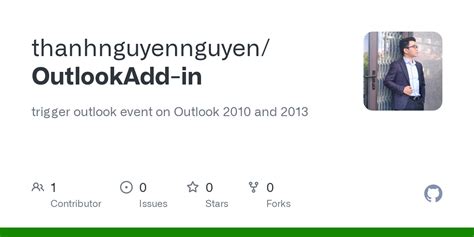 GitHub Thanhnguyennguyen OutlookAdd In Trigger Outlook Event On Outlook And