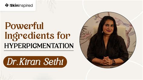 Say Goodbye To Dark Spots Forever Dr Kiran Sethis Top 7 Tips And Tricks Skininspired Youtube