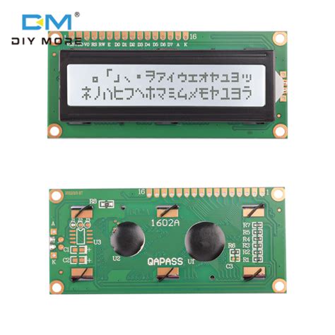 Original Diymore LCD LCD Module Blue Yellow Green Screen X Character LCD