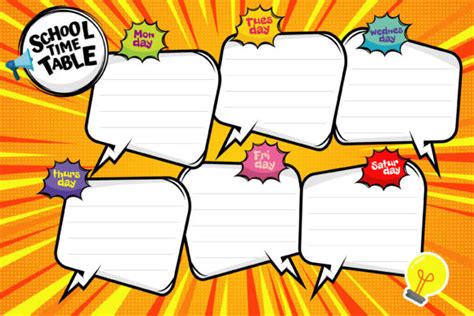 Babe Time Table Graphic Template Graphic By Onoborgol Creative Fabrica