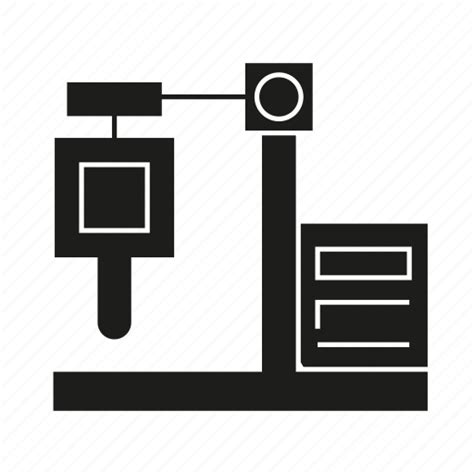 Automation Cnc Machine Manufacturing Production Robot Robotics Icon