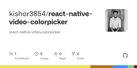 Github Kishor3854react Native Video Colorpicker React Native Video