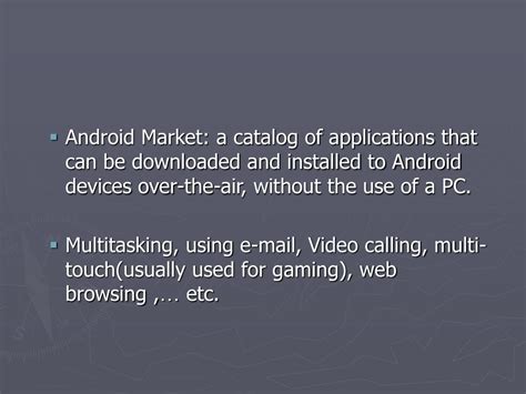 PPT The Android Operating System PowerPoint Presentation Free Download ID