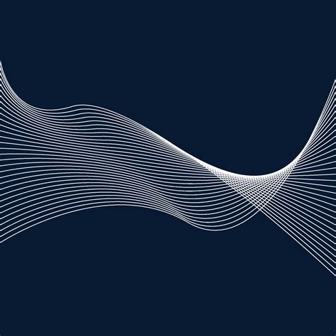Abstract Wave Element For Design Stylized Line Art Background Vector Art At Vecteezy