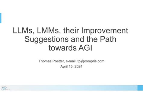Llms Lmms Their Improvement Suggestions And The Path Towards Agi Pdf