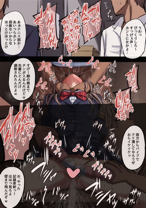 Rule 34 3boys Blazer Blue Jacket Bow Bowtie Breasts Brown Hair