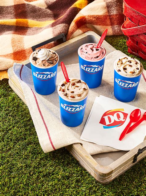 Fall Blizzard Menu