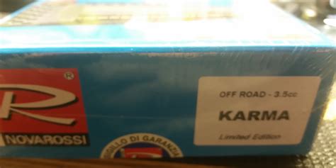 Novarossi Karma Nitro NIB R C Tech Forums