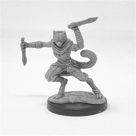 Catfolk Huntress Next Level Miniatures