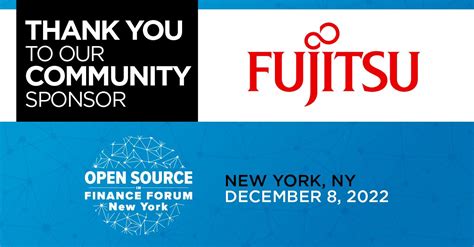 fujitsu software on linkedin finserv finance database opensource