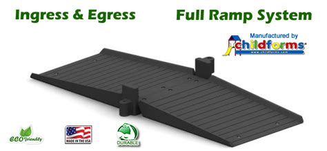 ADA Access Ramps Funtimbers Playground Borders Landscape Borders ADA Access Ramps