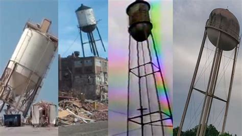 Water Tower Demolition Youtube