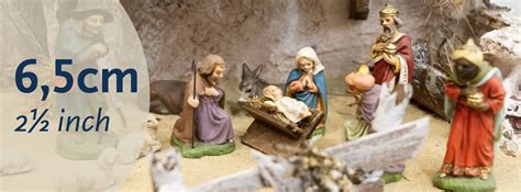 Marolin® 65cm Krippenfiguren Aus Papiermaché