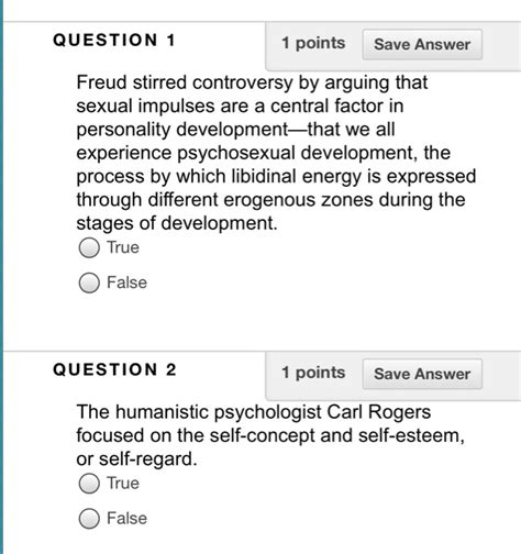 solved question 1 1 points save answer freud stirred