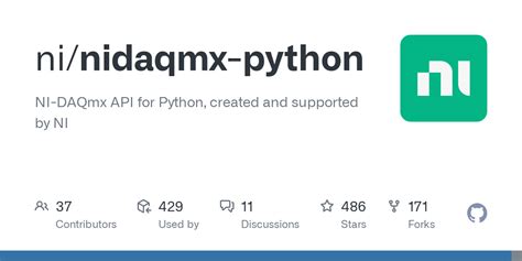 pull requests · ni nidaqmx python · github