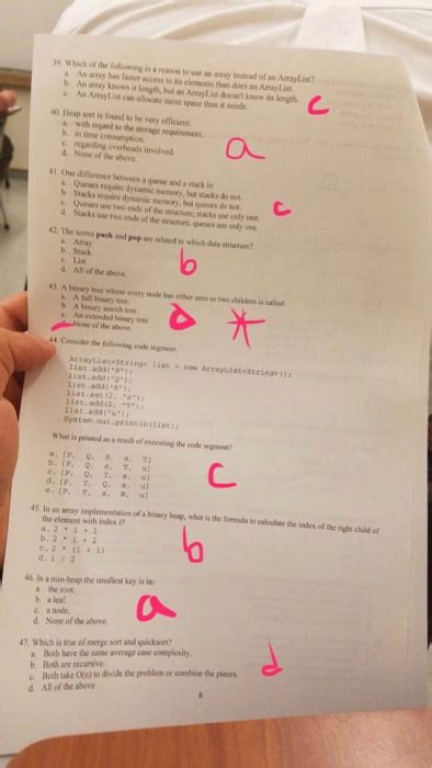 Solved Subject Data Structure I Need To