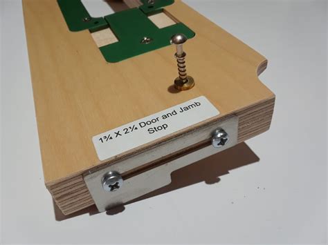 Concealed Hinge Template