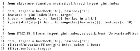 Future Internet Free Full Text Feature Selection Algorithms As One Of The Python Data