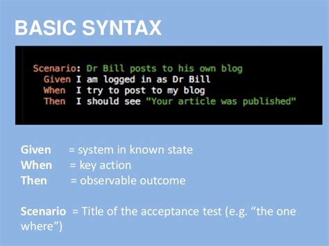 Gherkin Bdd Intro