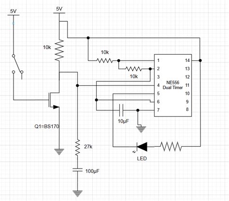 rc circuit with timer 555 general electronics arduino forum