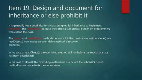 Effective Java 3rd Edition Ch4 Pptx