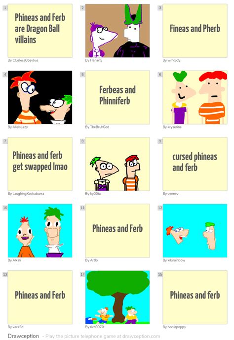 Phineas And Ferb Are Dragon Ball Villains Drawception