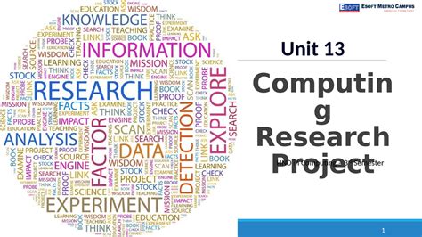 Computing Research Project Assignments Software Engineering Docsity