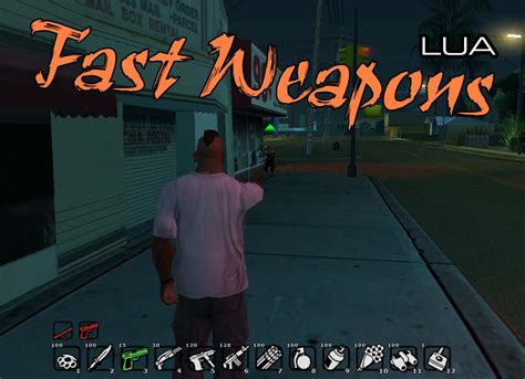 Um Geek Workshop GTA Sa Lua Fast Weapons