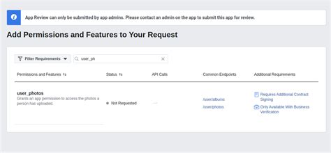 Android Facebook Extra Permission Request Button Not Found Stack