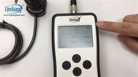 Germicidal Lamp Uv Light Intensity Meter｜ls125 Uvc Detector Linshang