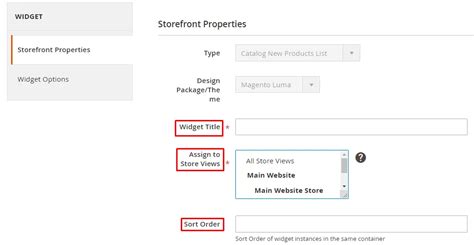 How To Add New Products List In Widget In Magento 2